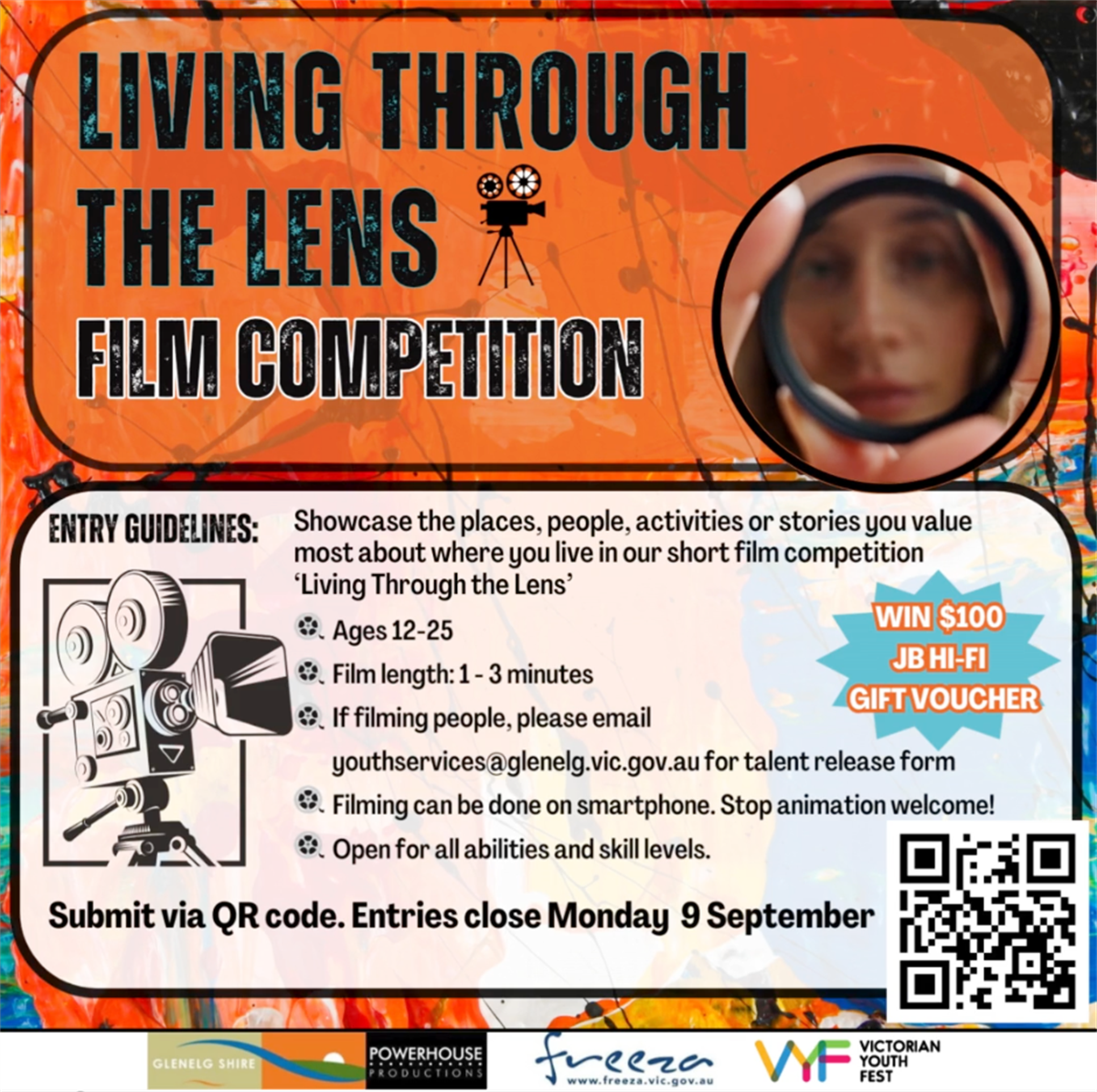 Be in to win with film competition | Glenelg Shire Council